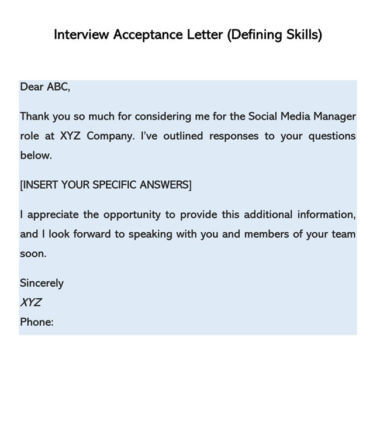 How to Accept an Interview Invitation (Sample Emails)
