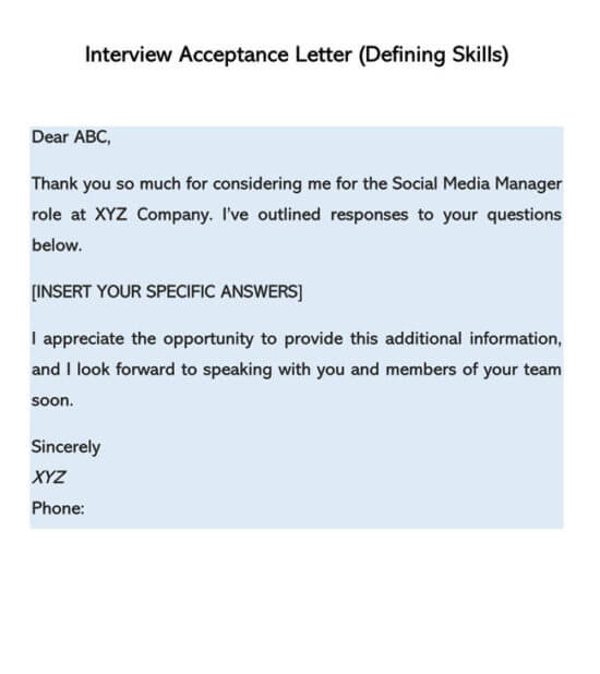 How to Accept an Interview Invitation (Sample Emails)