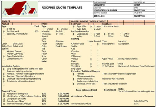 16+ Free Quotation Templates (Word | Excel | PDF)