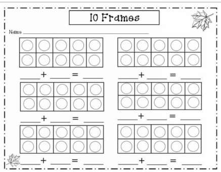 36 Free Printable Ten Frame Templates | Word - PDF