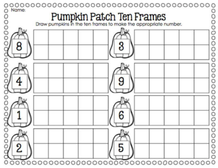 36 Free Printable Ten Frame Templates | Word - PDF