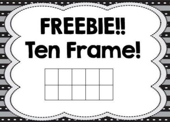 36 Free Printable Ten Frame Templates | Word - PDF