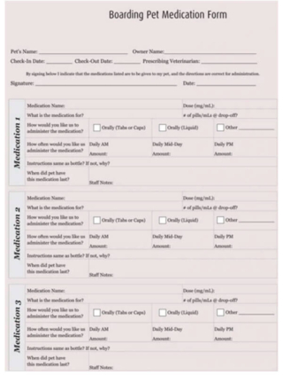 25 Free Medication List Templates For Patients & Caregivers