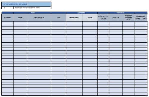 40 FREE Inventory Spreadsheet Templates (Word - Excel)