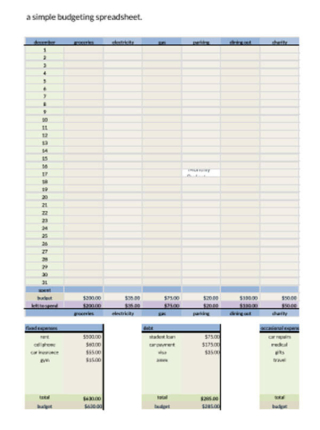 20+ Free Personal Monthly Budget Templates [Excel - Word]
