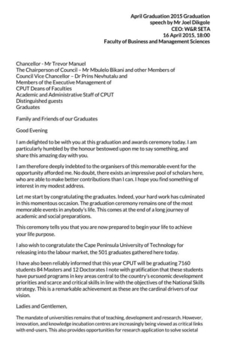 Graduation Speech Ideas (18 Outline Examples)