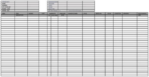 40 FREE Inventory Spreadsheet Templates (Word - Excel)