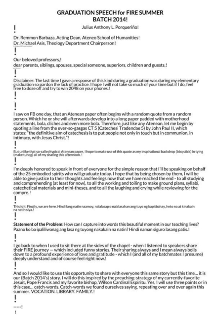 Graduation Speech Ideas (18 Outline Examples)