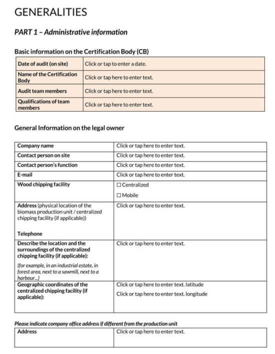 50 Free Audit Report Templates [Format] - Internal, External