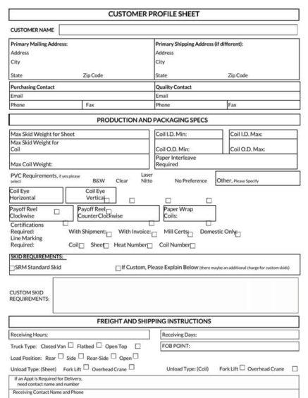 27 Free Customer Profile Templates [How to Create] + Tips