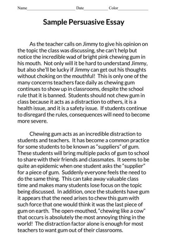 30 Best Persuasive Essay Examples | Guide & Expert Tips