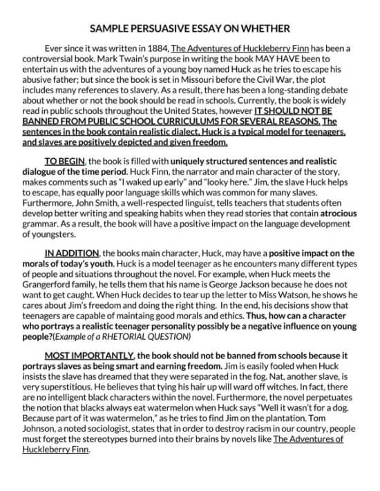 30 Best Persuasive Essay Examples | Guide & Expert Tips