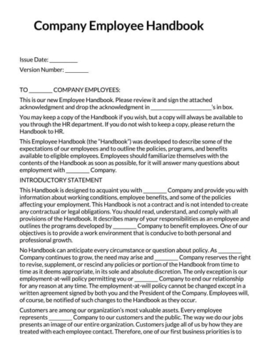 22 Employee Handbook Examples to Learn From