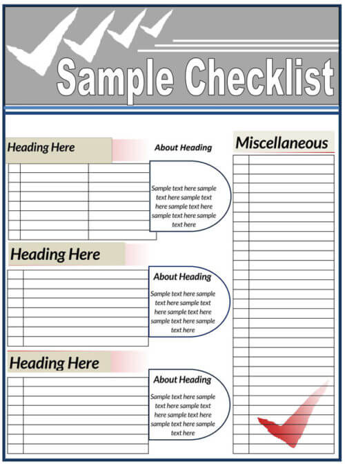 44 Free To-Do List & Checklist Templates (Word, Excel, PDF)