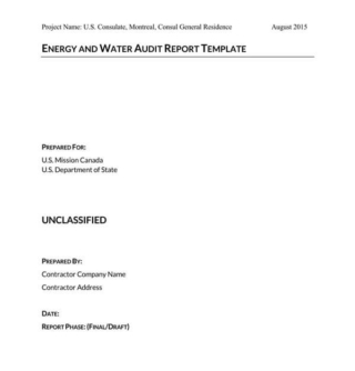 50 Free Audit Report Templates [Format] - Internal, External