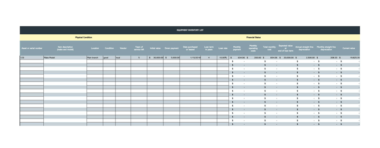 49 Free Asset List Templates (Excel) | Personal, Business