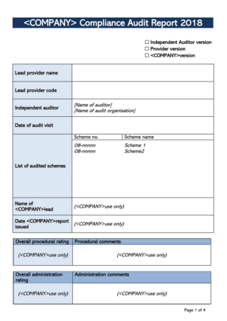 50 Free Audit Report Templates [Format] - Internal, External