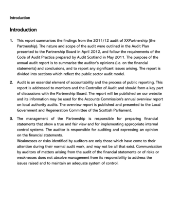 50 Free Audit Report Templates [Format] - Internal, External