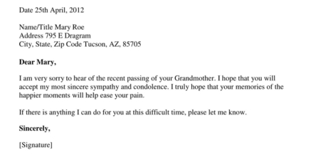 36+ Heartfelt Condolence Letter Samples (How to Write)