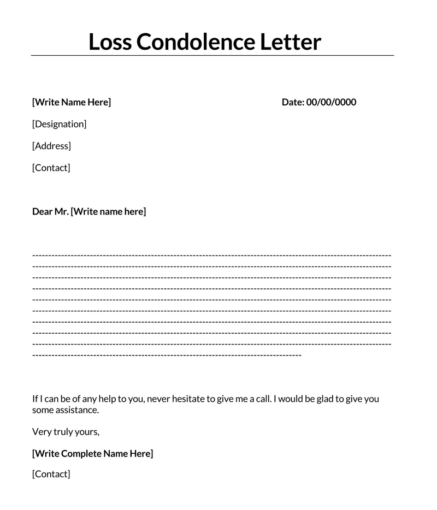 36+ Heartfelt Condolence Letter Samples (How to Write)