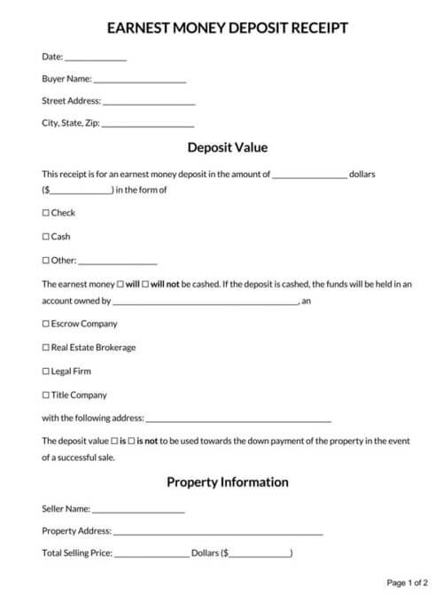 Free Receipt Templates (Rent, Sales, Cash, Donation, etc.)