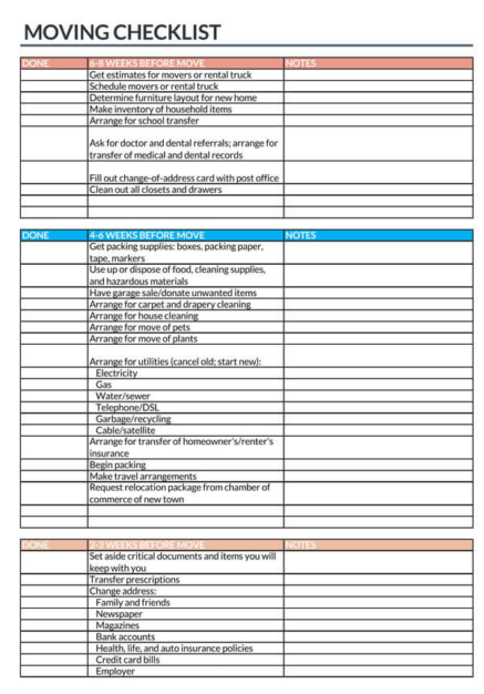 44 Free To-Do List (Checklist) Templates | Word, Excel, PDF