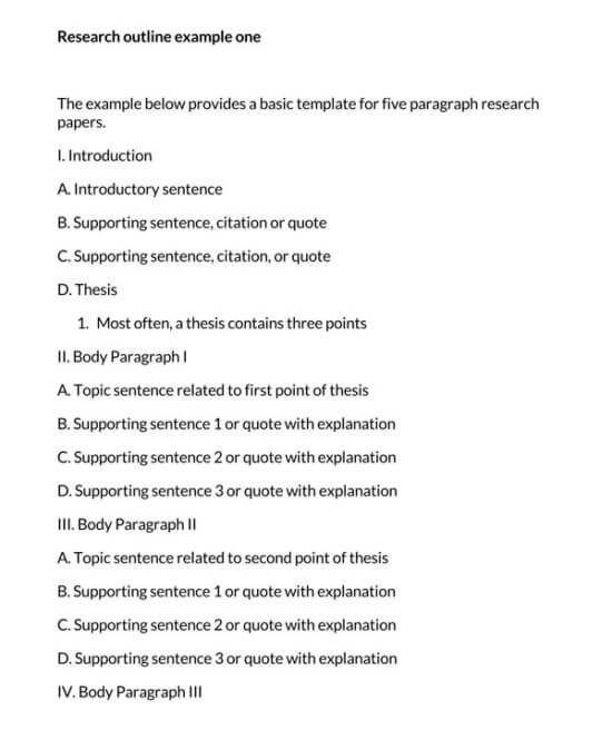 7 Best Research Paper Outline Examples (Guide + Tips)