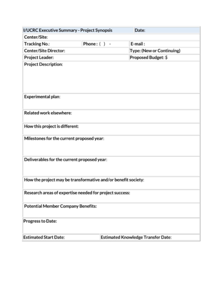 35 Free Executive Summary Templates and Examples