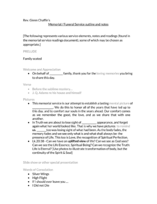 40 Free Funeral Program Templates (Editable) | Word, PDF