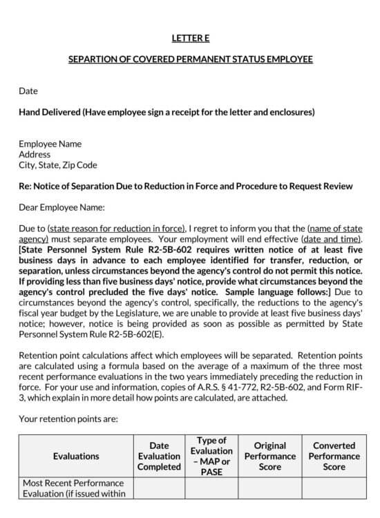 38+ Free Separation Agreement Templates (Word - PDF)