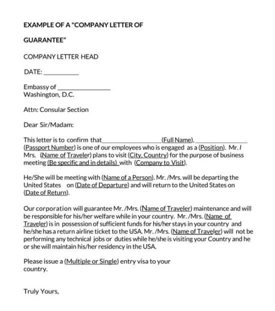 30 Best Letter of Guarantee Samples (Tips + Examples)