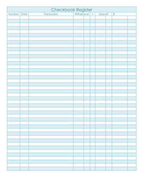 How to Balance a Checkbook Register (Free Templates)
