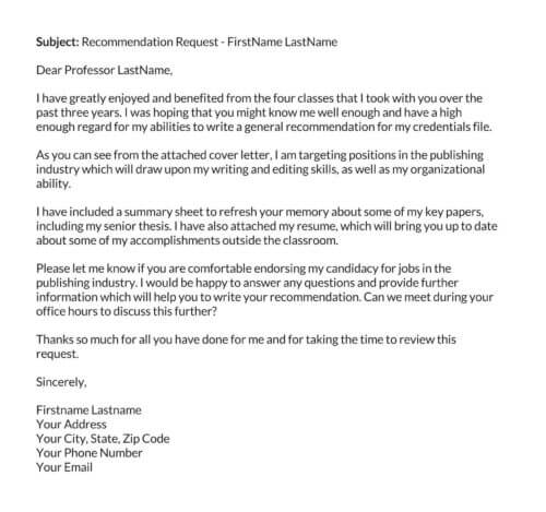 Reference Letters (25+ Sample Letters and Templates)