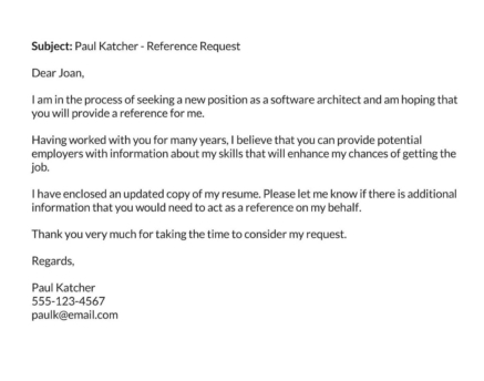 Reference Letters (25+ Sample Letters and Templates)