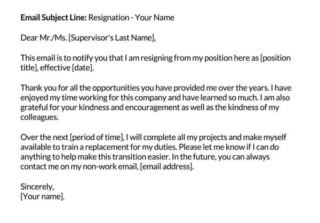 50 FREE Resignation Letter Templates (Expert Tips)