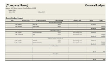 35+ Free General Ledger Templates (Word, Excel)