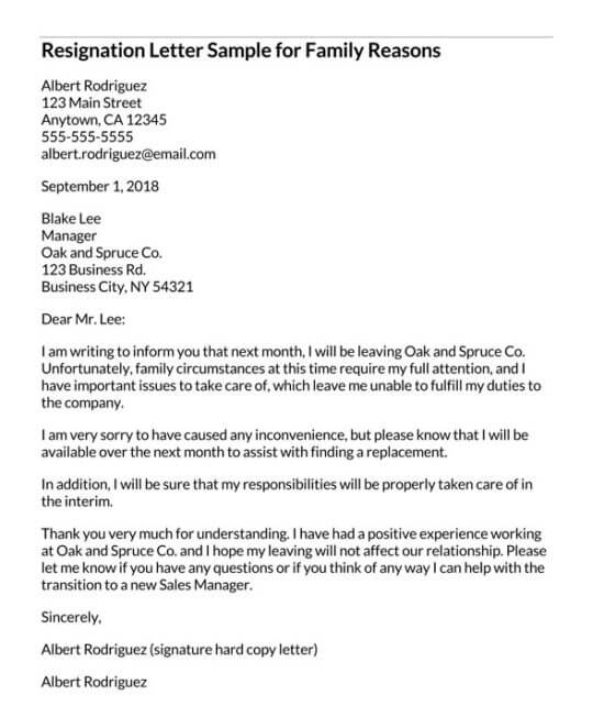 50+ FREE Resignation Letter Templates (Expert Examples)