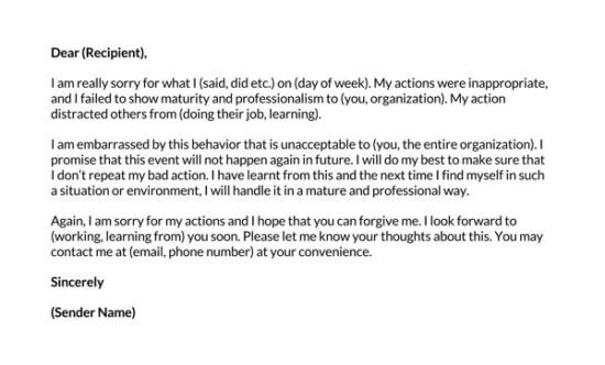 How to Write an Apology Letter (Start to End) with Examples