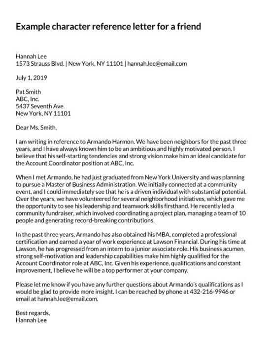 How to Write a Letter of Recommendation (24 Free Templates)