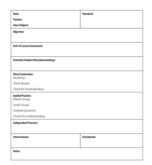 Preschool Lesson Plan: Format & Ideas [10 Free Templates]