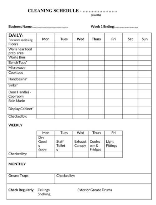 36 Free Cleaning Checklist Templates [Daily to Annual]