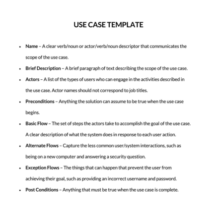 40 Free Use Case Templates and Examples (Word, PDF)