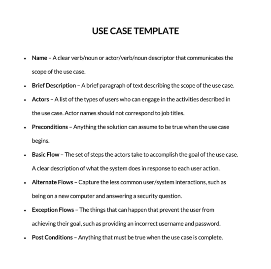 40 Free Use Case Templates and Examples (Word, PDF)