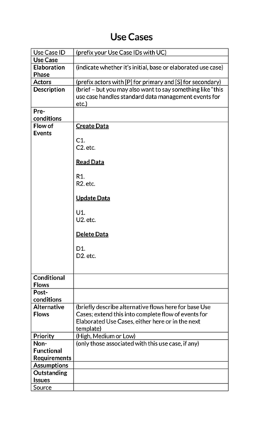 40 Free Use Case Templates and Examples (Word, PDF)