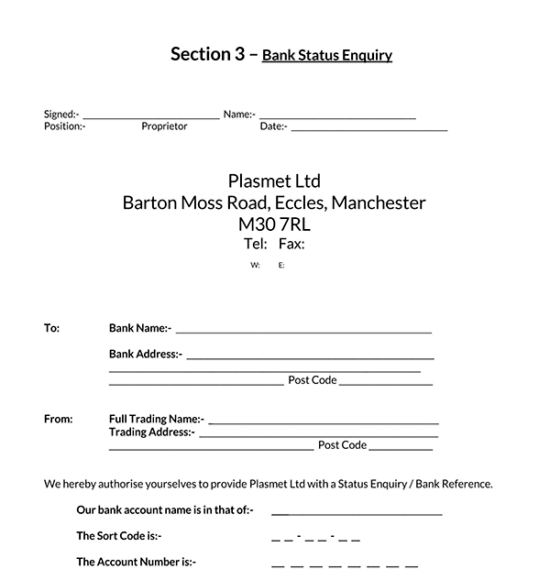 40 Free Credit Application Forms and Samples