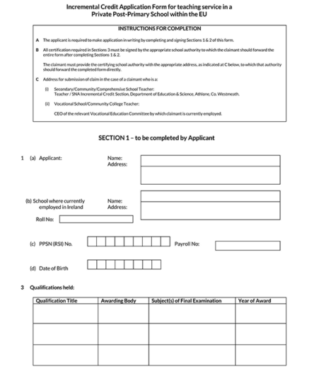 40 Free Credit Application Forms and Samples