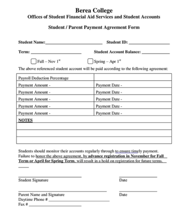 40 Free Payment Agreement Templates (Samples) - Word | PDF