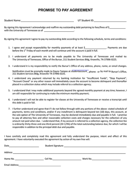40 Free Payment Agreement Templates (Samples) - Word | PDF