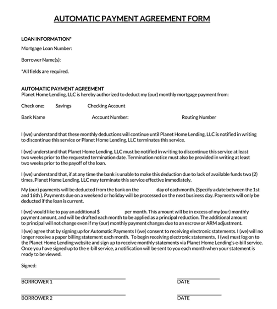 40 Free Payment Agreement Templates (Samples) - Word | PDF