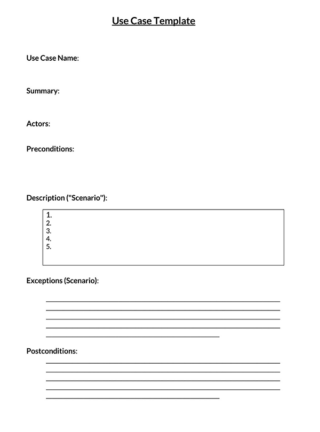 40 Free Use Case Templates and Examples (Word, PDF)